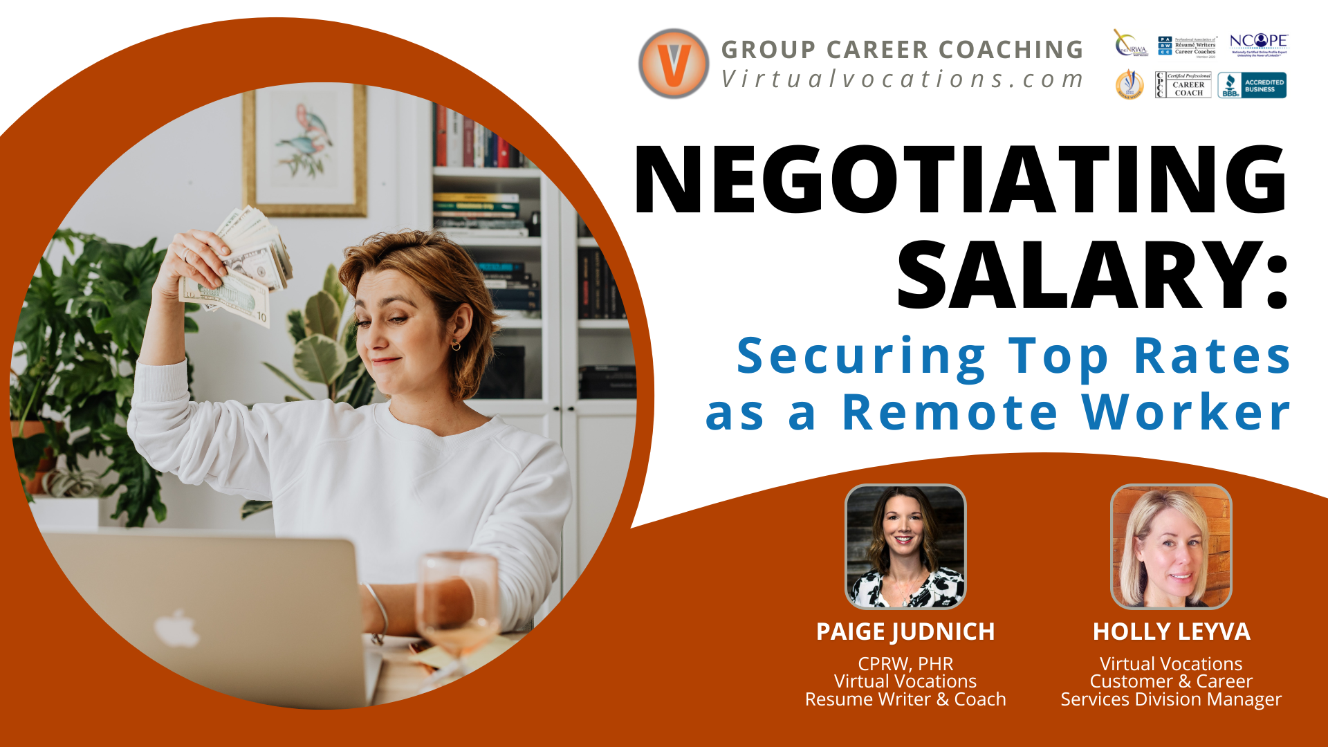 Webinar: Negotiating Salary After Receiving a Job Offer by Virtual Vocations, Inc.