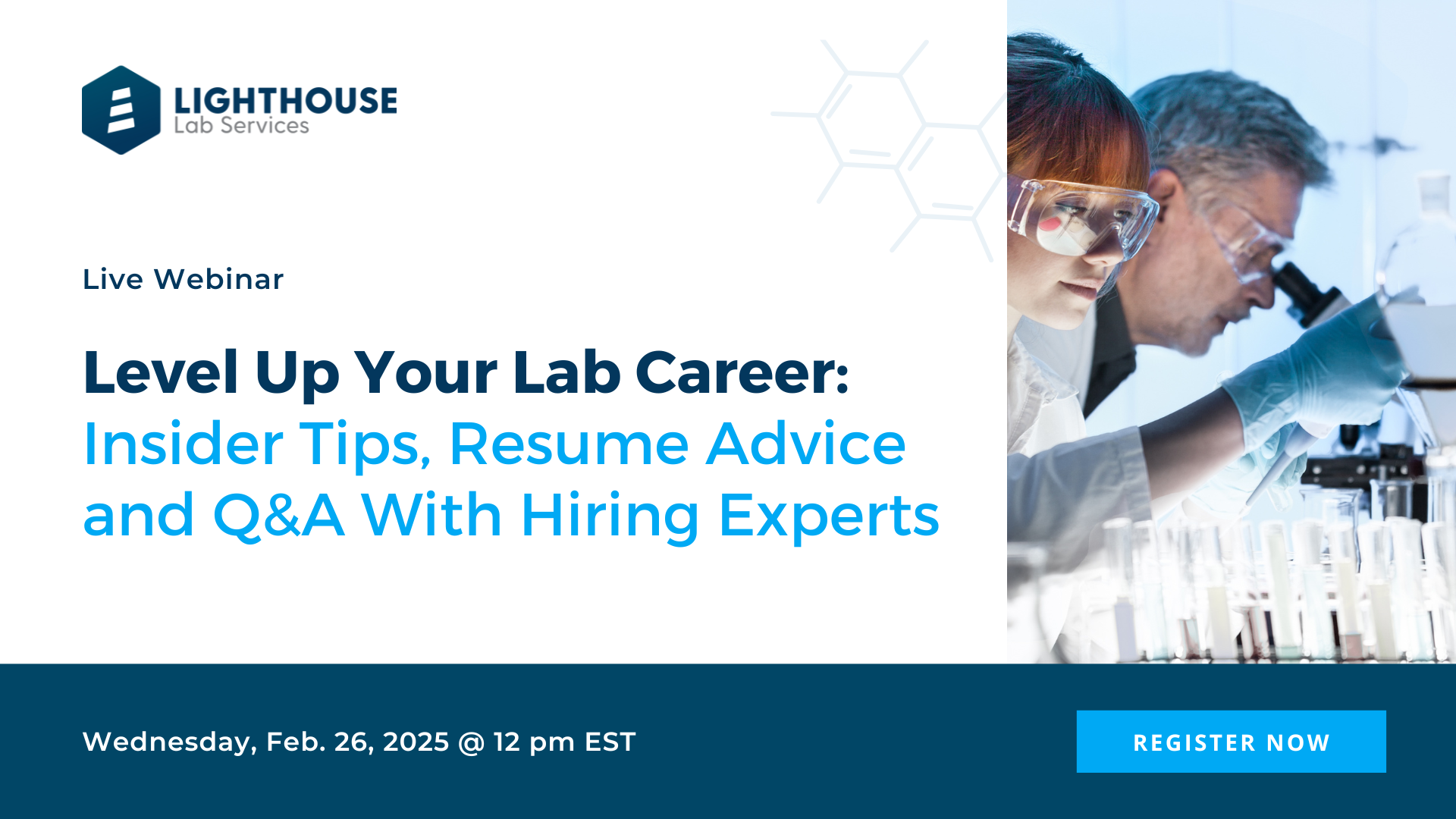 Webinar: Level Up Your Lab Career: Insider Tips, Resume Advice, and Q&A ...