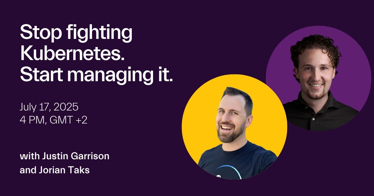 Webinar: Stop fighting Kubernetes. Start managing it. by TrueFullstaq