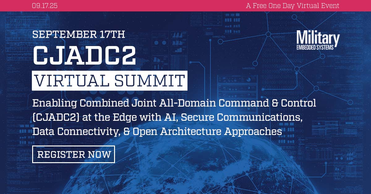 Webinar: Leveraging AI in CJADC2 Operations by Military Embedded Systems