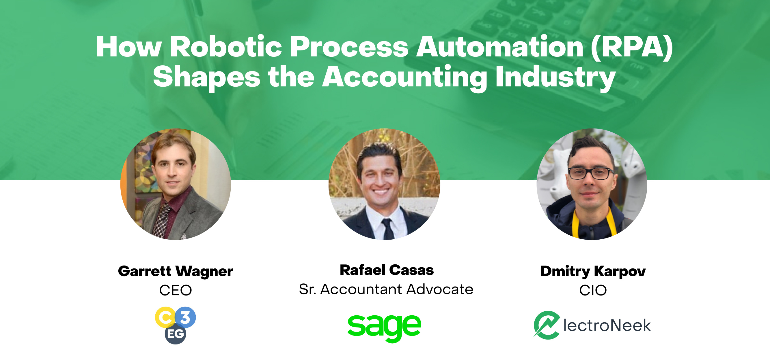 Webinar: How Robotic Process Automation (RPA) shapes the accounting ...