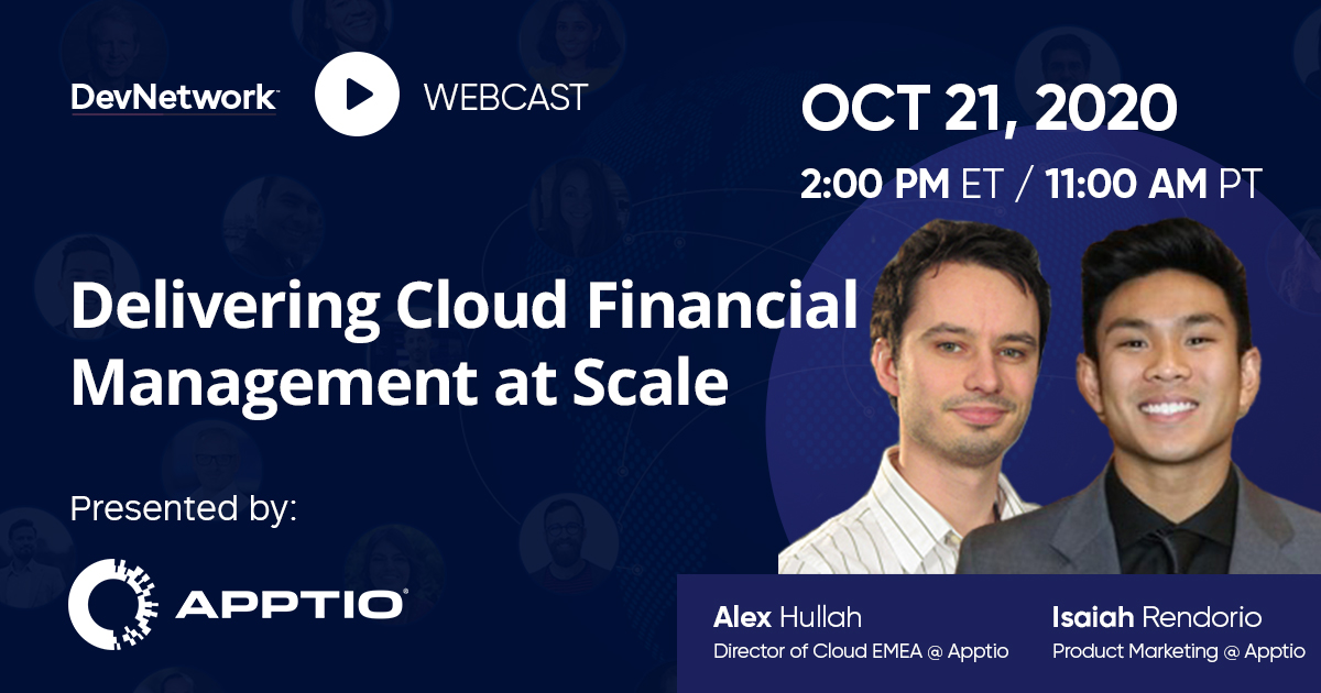 Webinar: Delivering Cloud Financial Management at Scale (Presented by ...