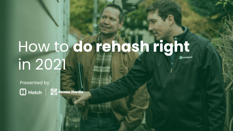 Webinar: How to Do Rehash Right in 2021: New Strategies and Templates ...