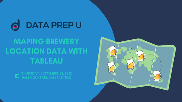 Webinar: Data Prep U How To: Create a Map of Brewery Location Data with ...