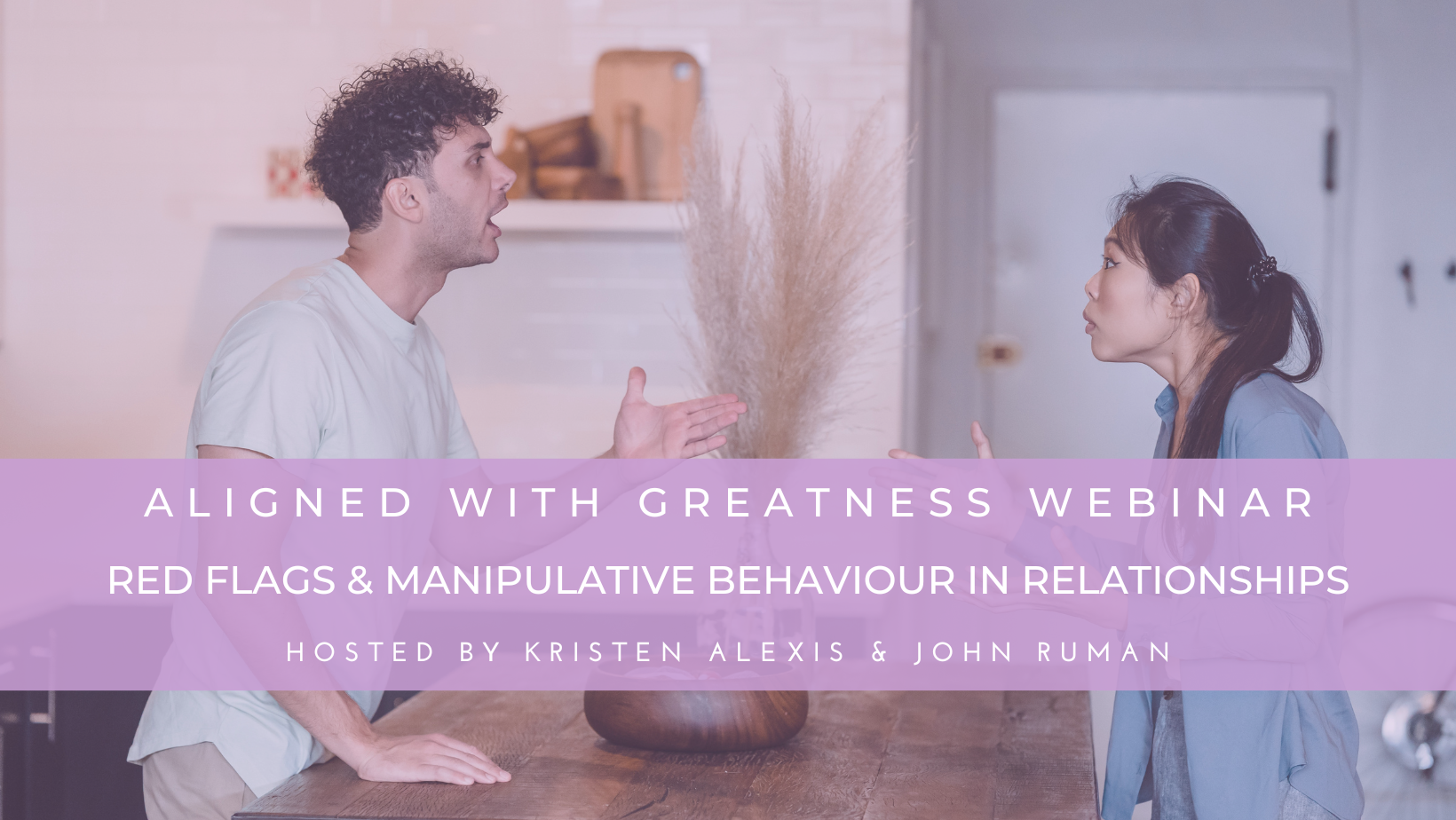 Webinar: Red Flags & Manipulative Behaviour in Relationships with ...