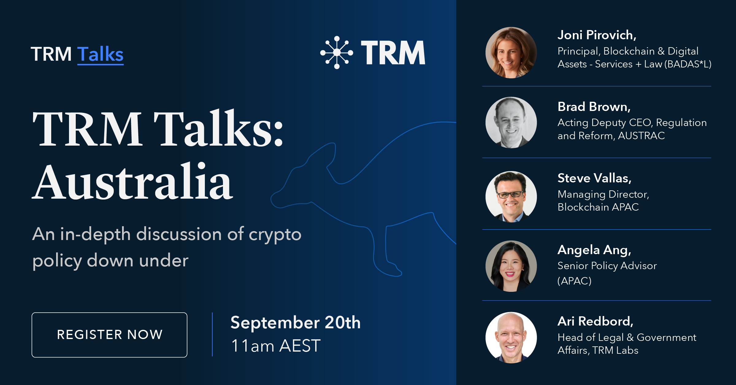 Webinar: TRM Talks: Australia by TRM Labs