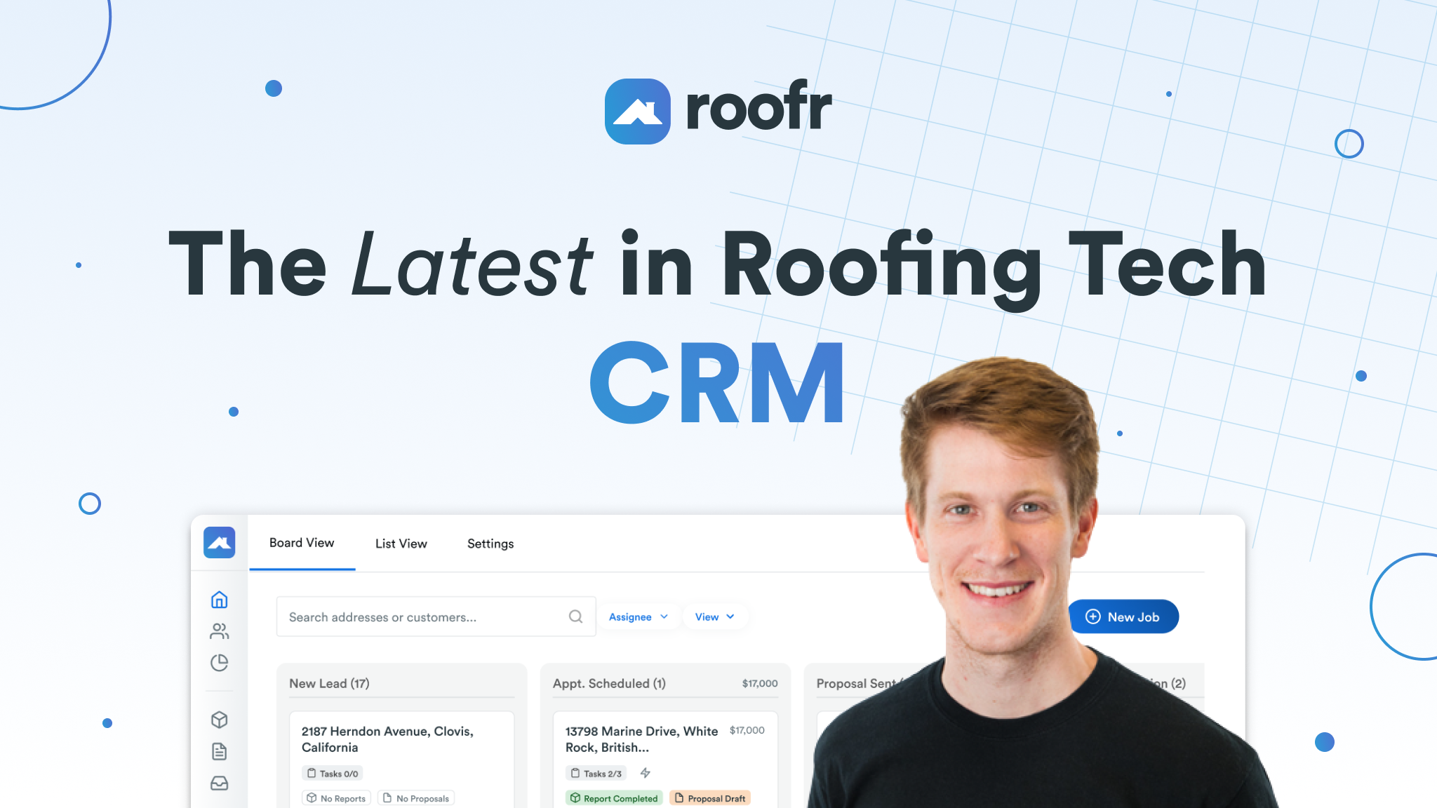 Webinar: The Latest in Roofing Tech: CRM by Roofr