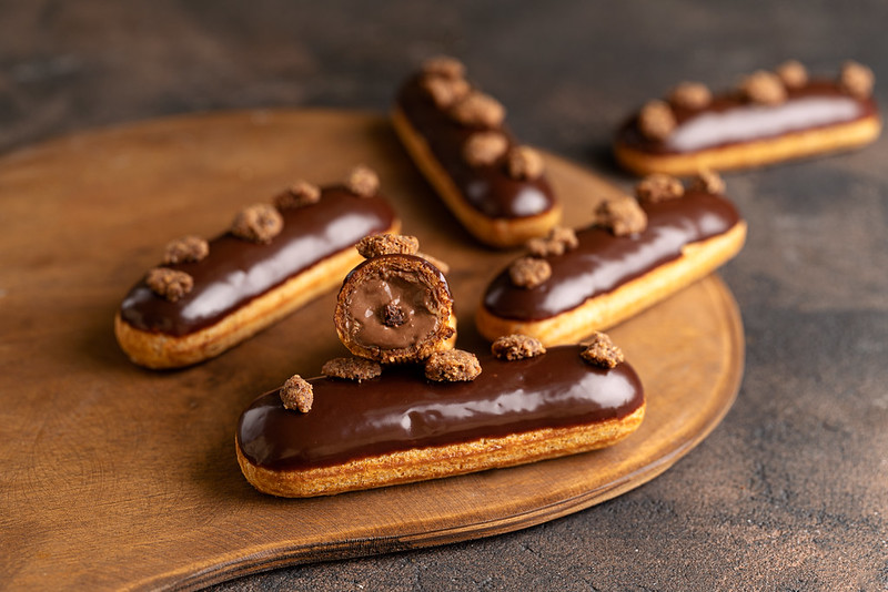 Chocolate Eclairs by Karim Bourgi by KICA Academy