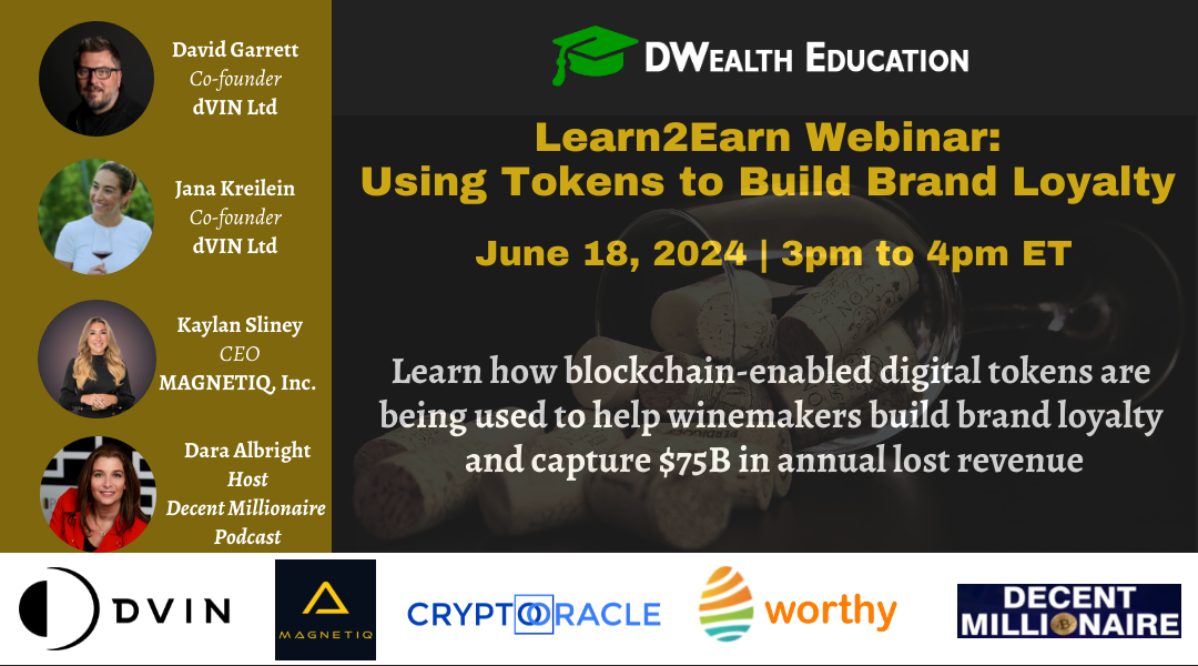 Webinar: Using Tokens to Build Brand Loyalty by DWealth Education