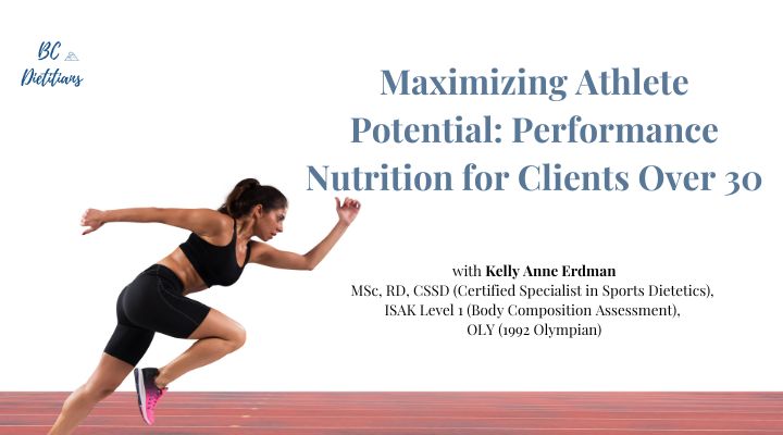 Webinar: Maximizing Athlete Potential: Performance Nutrition for ...