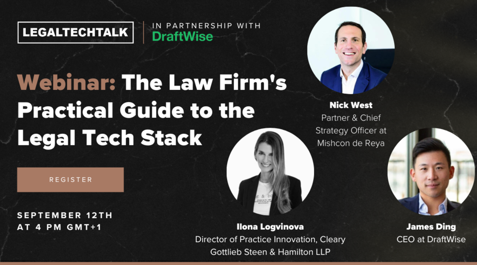 Webinar: The Law Firm's Practical Guide to the Legal Tech Stack by ...