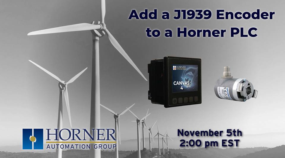 Webinar: Add a J1939 Encoder to a Horner PLC by Horner Automation
