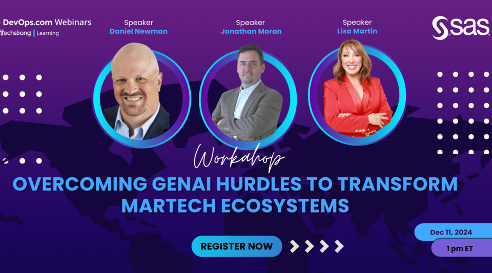 Webinar: Overcoming GenAI Hurdles to Transform MarTech Ecosystems by ...