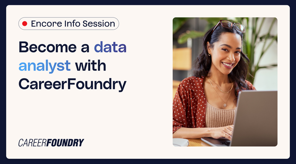Webinar: Become a data analyst with CareerFoundry by CareerFoundry