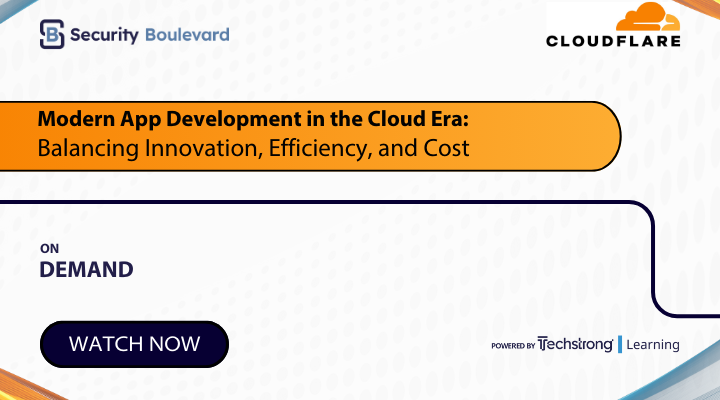 Webinar: Modern App Development in the Cloud Era: Balancing Innovation, Efficiency, and Cost by ...
