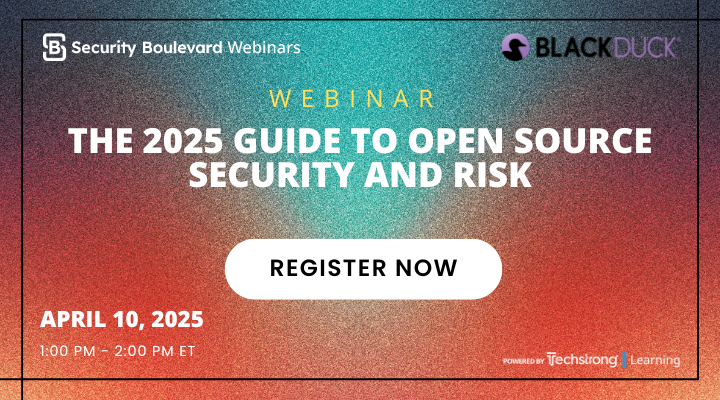 Webinar: The 2025 Guide to Open Source Security and Risk by Techstrong Learning
