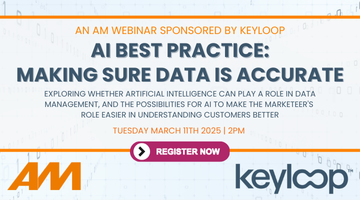 Webinar: AI Best Practice (Making Sure Data Is Accurate) - An AM webinar sponsored by Keyloop by ...