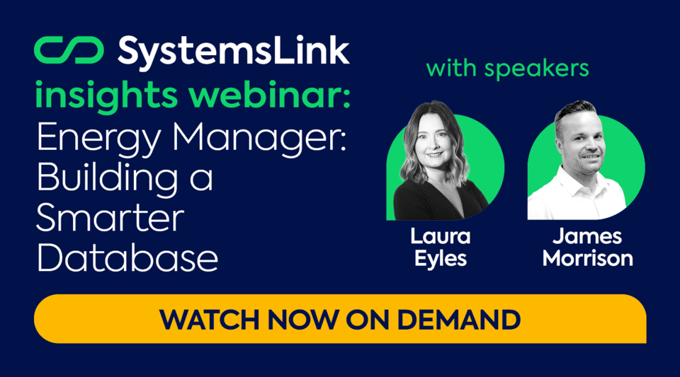 Webinar: Energy Manager: Building a Smarter Database by SystemsLink