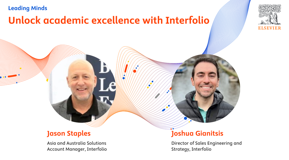 Webinar: Unlock academic excellence with Interfolio by Elsevier