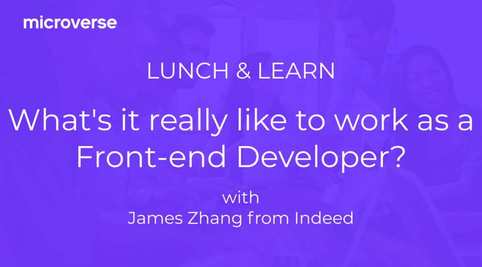 Webinar: What's it really like to work as a Front-end Developer? A talk ...