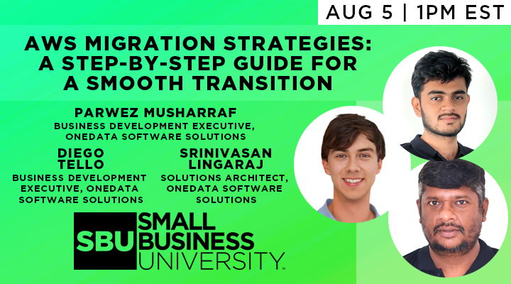 Webinar: AWS Migration Strategies: A Step-by-Step Guide for a Smooth Transition by Small ...