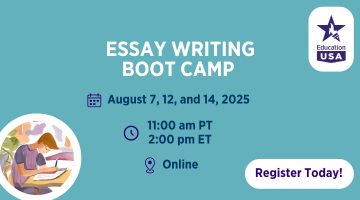 Webinar: 2025 Essay Writing Boot Camp - Session 3 by EducationUSA Canada