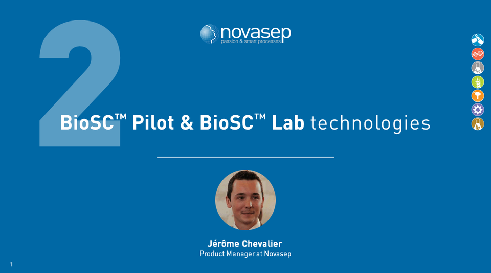 Webinar: BioSC™ Pilot & BioSC™ Lab technologies by Novasep