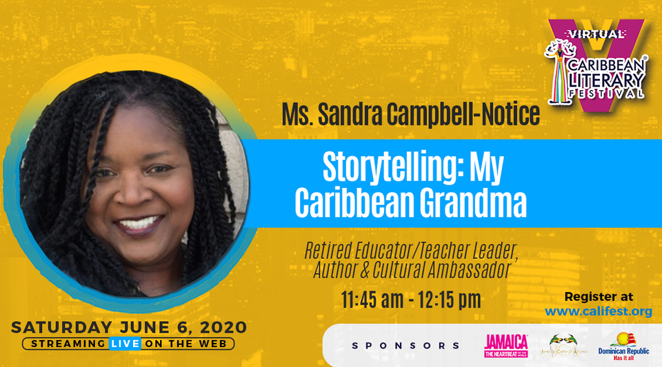 Webinar: Children's Village : StoryTelling With Sandra Campbell-Notice ...