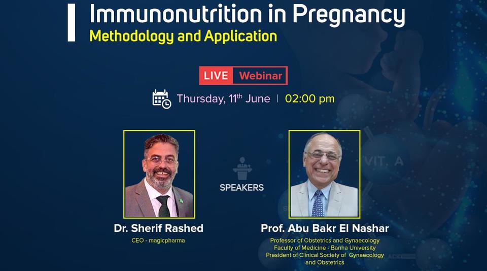Webinar: Immunonutrition in pregnancy: methodology and application by ...