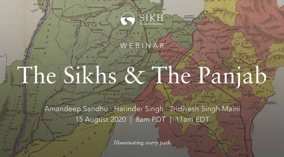 Webinar: The Sikhs & The Panjab by Sikh Research Institute (SikhRI)