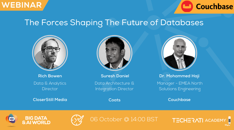 Webinar: The Forces Shaping The Future of Databases by CloserStill Media