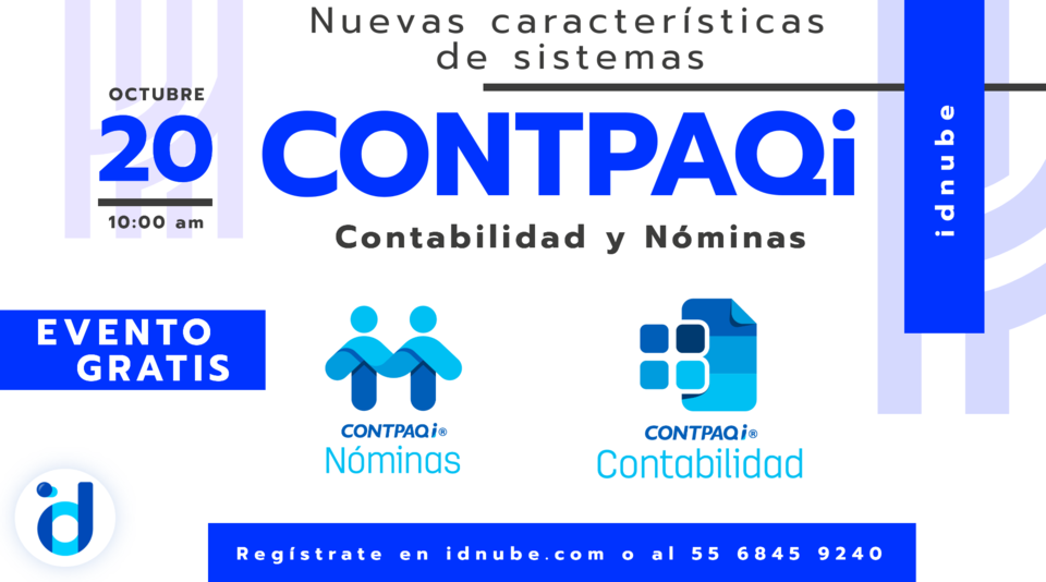 Webinar: Características nuevas de sistemas CONTPAQi 2020 by Id Nube