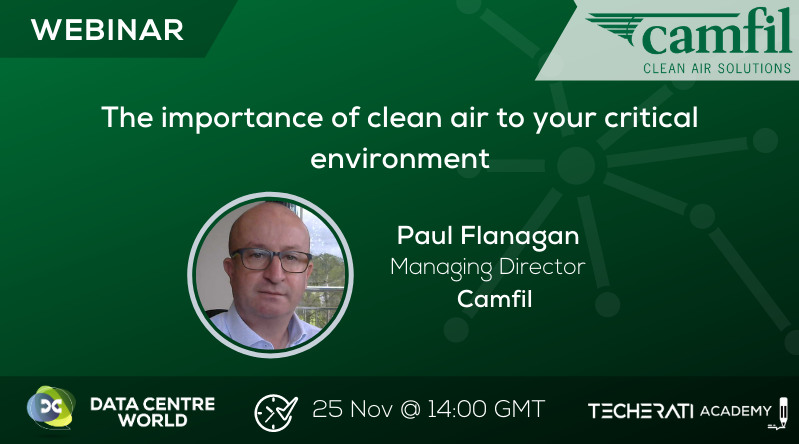 Webinar: The importance of clean air to your critical environment by ...