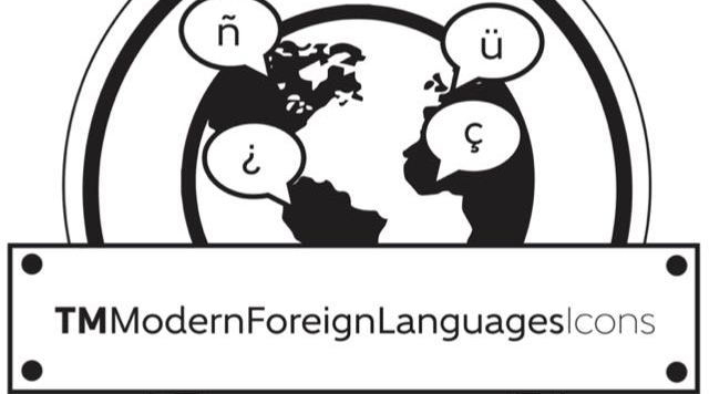 Webinar: Teaching A Level MFL - TM MFL Icons by Teachmeeticons