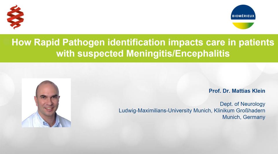 Webinar: How Rapid Pathogen identification impacts care in patients ...