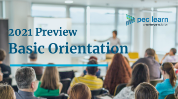 Webinar: Basic Orientation 2021 Preview by Veriforce