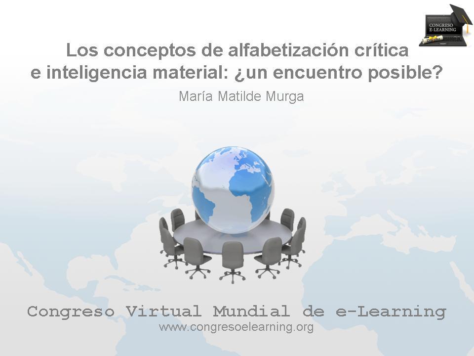 Los conceptos de alfabetización crítica -- by Congreso Virtual Mundial ...