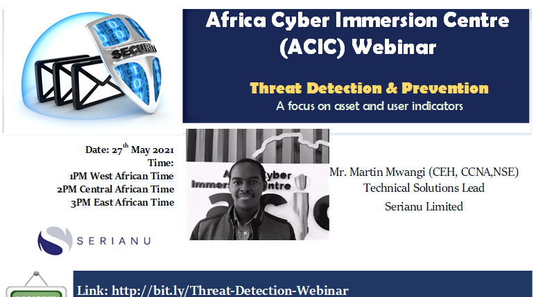 Webinar: Threat Detection & Prevention – A focus on asset and user ...