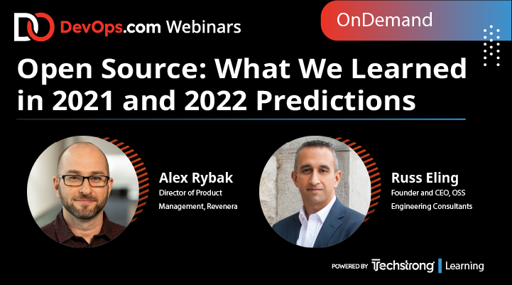 Webinar Open Source What We Learned In 2021 And 2022 Predictions By