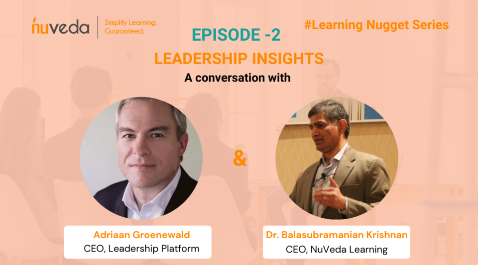 Webinar: Leadership Insights - Episode 2 with Adriaan Groenewald – CEO, Leadership Platform. by ...