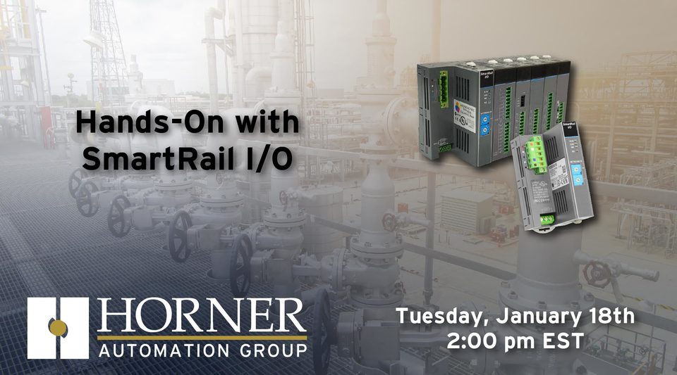 Webinar: Hands-On with CsCAN SmartRail I/O by Horner Automation