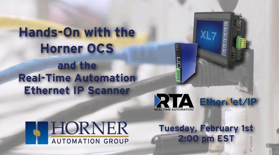 Webinar: Horner OCS and the Real Time Automation Ethernet IP Scanner by ...
