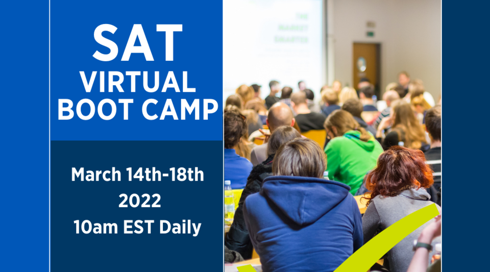 Webinar: 2022 EducationUSA Canada SAT Boot Camp (March 14-18) by ...