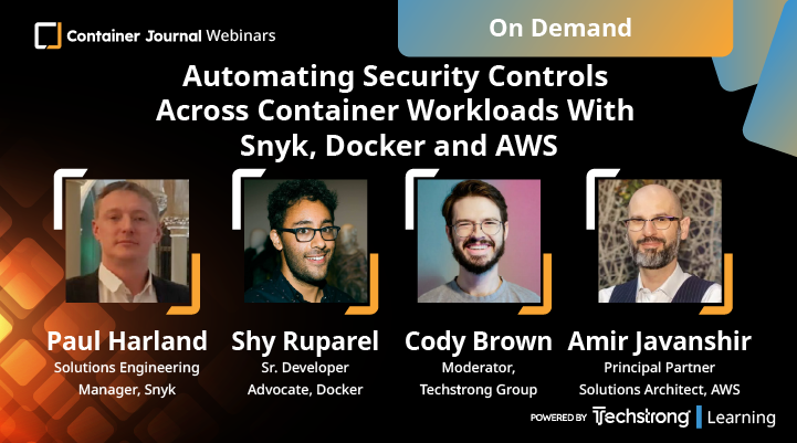Webinar: Automating Security Controls Across Container Workloads With Snyk, Docker and AWS by ...