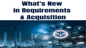Webinar: What's New in Requirements & Acquisition by Department of ...