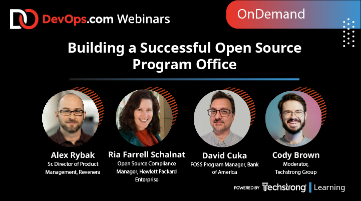 Webinar Building A Successful Open Source Program Office By Techstrong