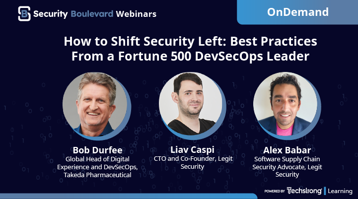 Webinar: How to Shift Security Left: Best Practices From a Fortune 500 DevSecOps Leader by ...