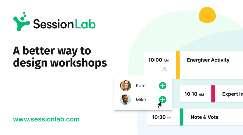 Webinar: SessionLab Show & Tell #4 - Goal Setting Workshops with Robert Cserti by SessionLab