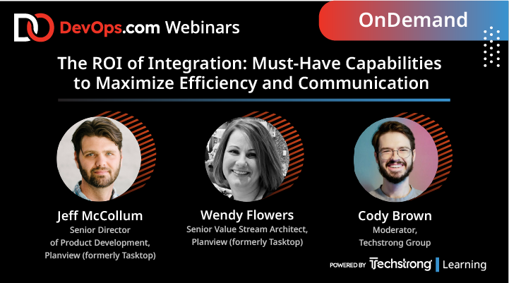 Webinar: The ROI of Integration: Must-Have Capabilities to Maximize Efficiency and Communication ...