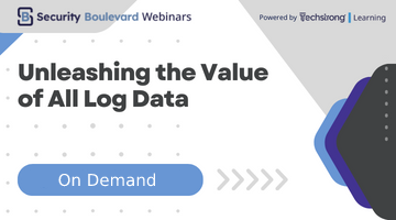 Webinar: Unleashing the Value of All Log Data by Techstrong Learning